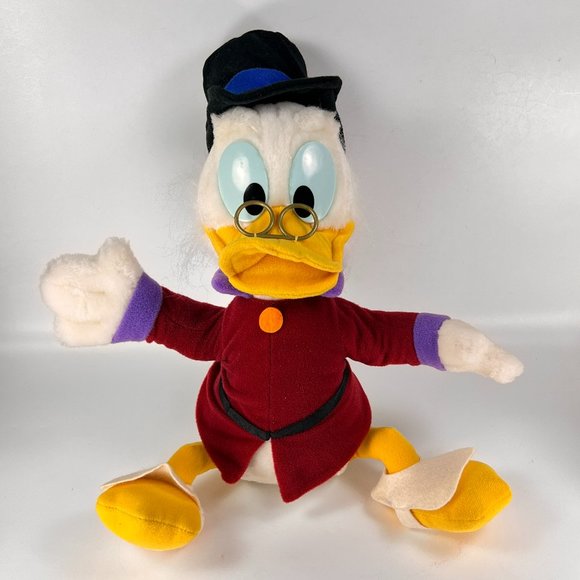 Disney | Toys | Uncle Scrooge Mcduck Plush Disney Duck Tales Disneyland ...